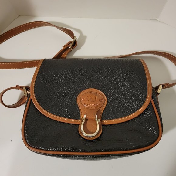 Vintage | Bags | Vintage Cleopatra Leather Saddle Bag Cross Body ...